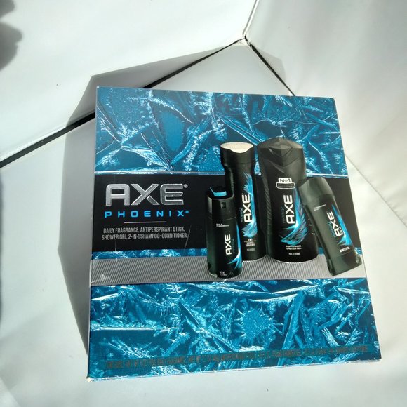 axe | Grooming | Axe Phoenix Gift Set Shampoo Gel Antiperspriant Daily Fragrance Read | Poshmark